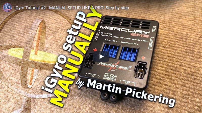iGyro Tutorial #2 - MANUAL SETUP LIKE A PRO! Step by step – PowerBox ...